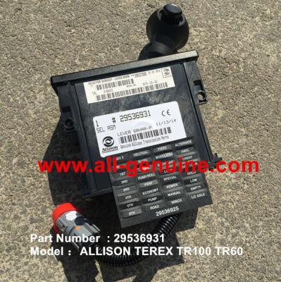 China TEREX ALLISON 29536931 TRANSMISSION SHIFT SELECTOR NHL DUMP TRUCK TR100 for sale