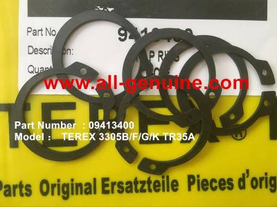 TEREX  09413400 SNAP RING NHL DUMP TRUCK TR35 TR50 TR60 TR100 3305B 3305F 3303 3307 TR45 TR70 MT4400