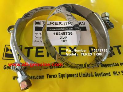 China TEREX 15248735 CLAMP NHL DUMP TRUCK MINING QUARRY TR50 TR60 TR70 for sale