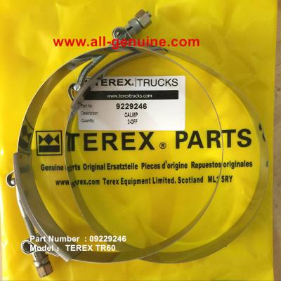 China TEREX 09229246 CLAMP NHL DUMP TRUCK MINING QUARRY TR50 TR60 TR70 for sale