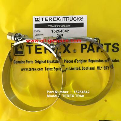 China TEREX 15254642 CLAMP NHL DUMP TRUCK MINING QUARRY TR50 TR60 TR70 for sale