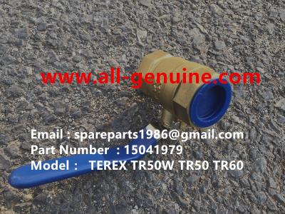 China 15041979 BALL VALVE TEREX NHL DUMP TRUCK TR35 TR50 TR60 TR100 CUMMINS ALLISON UNIT RIG MT4400 MT3600 MT3300 MT3700 SANY for sale