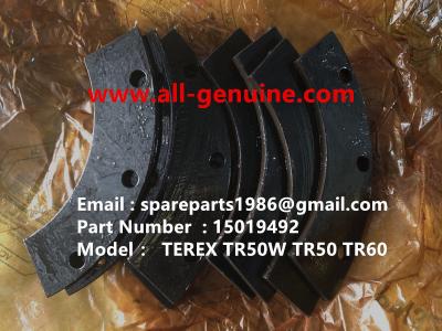 China 15019492 PLATE TEREX NHL DUMP TRUCK TR35 TR50 TR60 TR100 CUMMINS ALLISON UNIT RIG MT4400 MT3600 MT3300 MT3700 SANY for sale