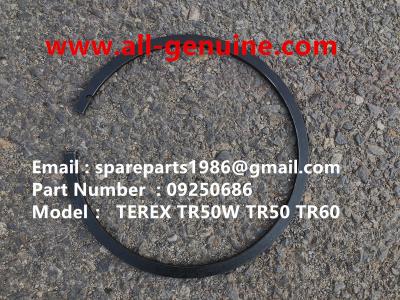 TEREX 09250686 SNAP RING NHL DUMP TRUCK MINING QUARRY TR45 TR50 TR60 TR70