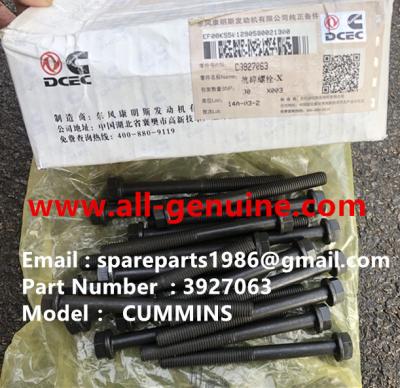 China 3927063 CYLINDER BOLT CUMMINS ENGINE TEREX NHL DUMP TRUCK  TR35 TR50 TR60 TR100 3305B 3305F 3303 3307 TR45 TR70 MT4400 for sale