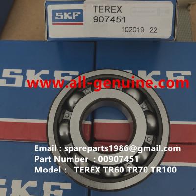 China 907451 BEARING TEREX NHL DUMP TRUCK TR35 TR50 TR60 TR100 CUMMINS ALLISON UNIT RIG MT4400 MT3600 MT3300 MT3700 SANY for sale