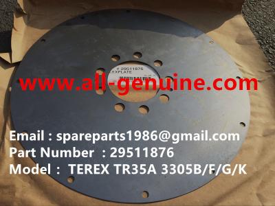 China ALLISON TRANSMISSION 29511876 PLATE TEREX NHL DUMP TRUCK TR35 TR50 TR60 TR100 3305B 3305F 3303 3307 TR45 TR70 MT4400 for sale