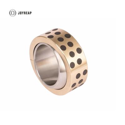 Cina Cuscinetti a scorrere auto lubrificanti senza manutenzione AISI 420 anello interno C86300 bronzo olei sperici semplici cuscinetti a cuscinetto in vendita