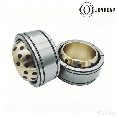 China GEG90ES GEG90ES-2RS Stainless Steel/PTFE Spherical Roller Self-aligning Graphite Spherical Plain Bearing for sale