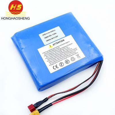 Cina Solowheel 16S1P 2.9Ah 60v Li Ion Battery ricaricabile in vendita