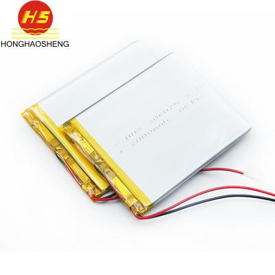 Cina 306075 3,7 batteria del polimero del computer portatile di V 2000mah Lipo in vendita