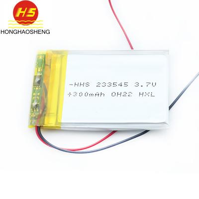 Cina Batteria del polimero del litio di Lipo 3,7 V 180mah 233545 con il PCM in vendita