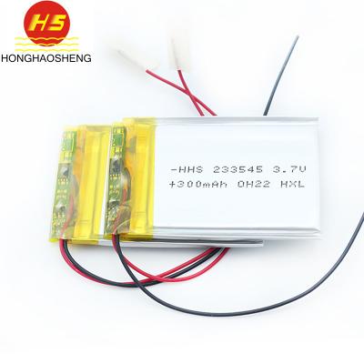 Cina Batteria del polimero del litio di Lipo 3,7 V 180mah 233545 con il PCM in vendita
