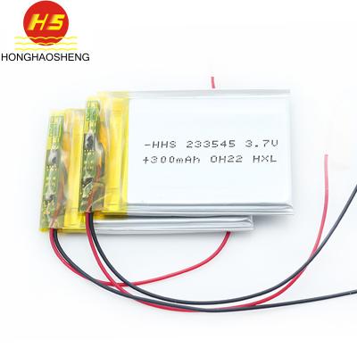 Cina Batteria del polimero del litio di Lipo 3,7 V 180mah 233545 con il PCM in vendita