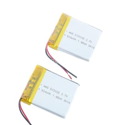 Cina batteria del polimero del litio di 3.7v 550mAh 053040 in vendita