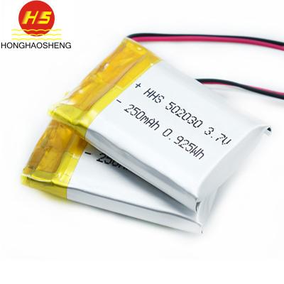 Cina 250mah Li Polymer Battery ricaricabile 3,7 V per la cuffia avricolare in vendita