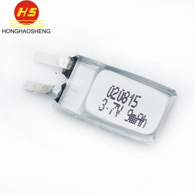 China Bateria lisa do polímero do lítio 15mah de HHS 021015 à venda