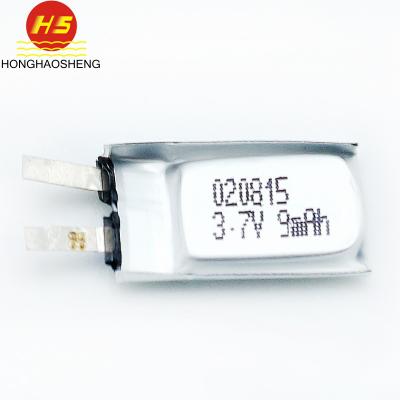 China Bateria lisa do polímero do lítio 15mah de HHS 021015 à venda