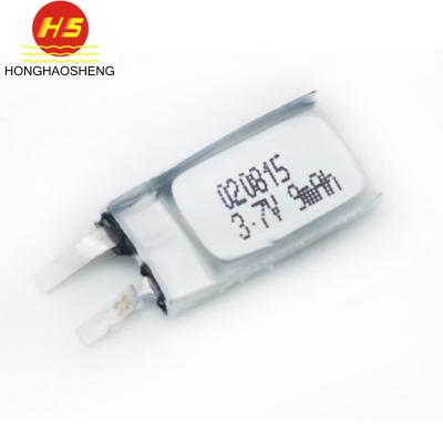 Cina batteria al litio ricaricabile del film sottile 9mah 020815 200815 in vendita