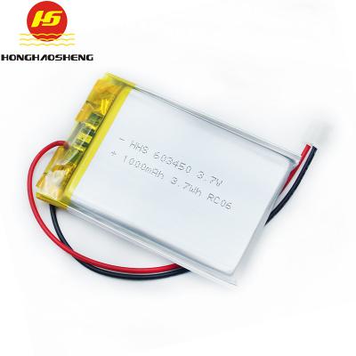 China 4.07wh 3.7v 1100mah Lipo 603450 HHS-Batterij Te koop
