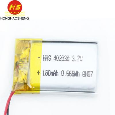 Cina Batteria del polimero del litio dell'UL 200mah Lipo 402030 in vendita