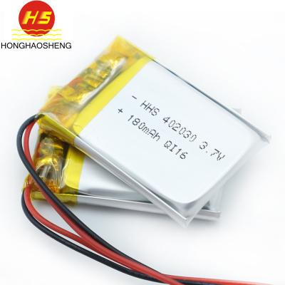Cina Batteria del polimero del litio dell'UL 200mah Lipo 402030 in vendita