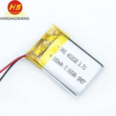 Cina Batteria del polimero del litio dell'UL 200mah Lipo 402030 in vendita