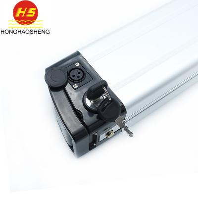 China Bateria elétrica de prata da bicicleta do exemplo 36v 10ah HHS dos peixes à venda
