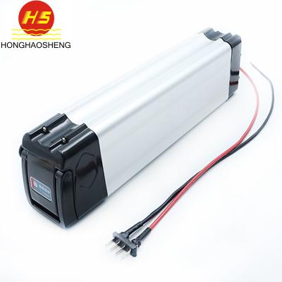 China Bateria elétrica de prata da bicicleta do exemplo 36v 10ah HHS dos peixes à venda