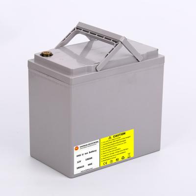 Cina 100 ah lifepo4 batteria profonda del ciclo da 12 volt in vendita
