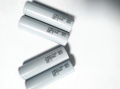 Cina Batteria al litio cilindrica di Li Ion 21700 4000mAh 4800mAh in vendita