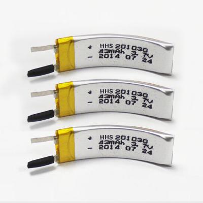 Китай 500 раз 3.7v 30mAh изогнуло батарею Lipo для пригодных для носки приборов продается