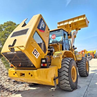 China Building Used Backhoe Loader CAT 966H 6T Load 2nd Hand Tractor Backhoe Loader for sale