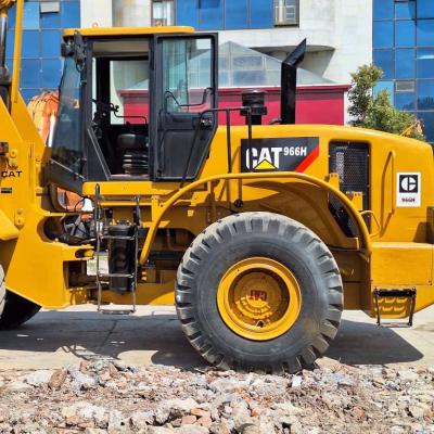 China Building Used Backhoe Loader CAT 966H 6T Load 2nd Hand Tractor Backhoe Loader for sale
