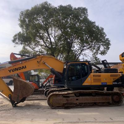 China Hydraulic Large Used Excavator HYUNDAI 520L-9 Crawler Type 52170kg for sale
