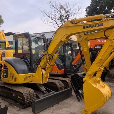 China Used Crawler Hydraulic Excavator Komatsu Pc55 5160kg For Digging Foundations for sale