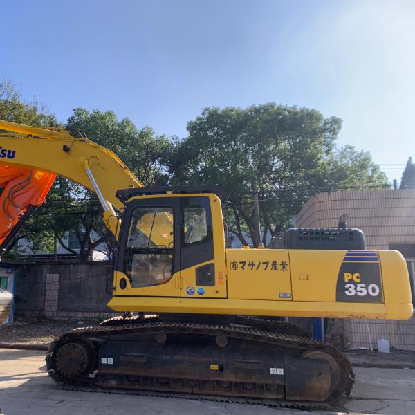 Quality All Terrain Used Excavating Equipment KOMATSU 350 For Engineering Construction for sale