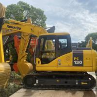 Quality Used Mini Excavator Komatsu Pc130 Second Hand Excavator Equipment For Constructi for sale