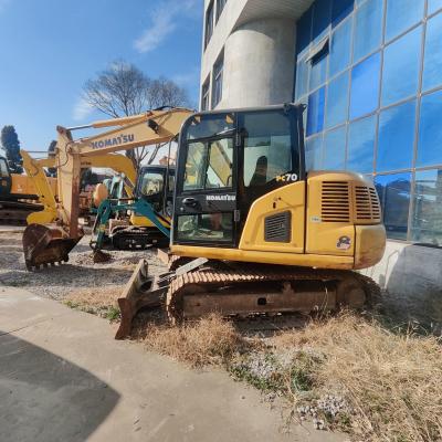 China Industrial Hydraulic Used Mini Excavator Digger Komatsu 70 6500 KG Heavy Duty for sale