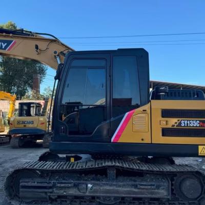 China Hydraulic Used Excavator Digger SANY135C Used Construction Equipment for sale