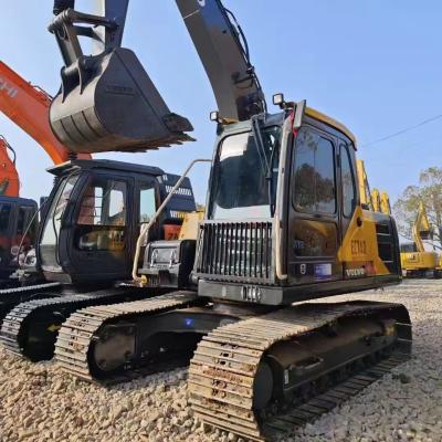 China VOLVO EC140 Used Hydraulic Excavator 77KW Old Volvo Crawler Excavator High Efficiency for sale
