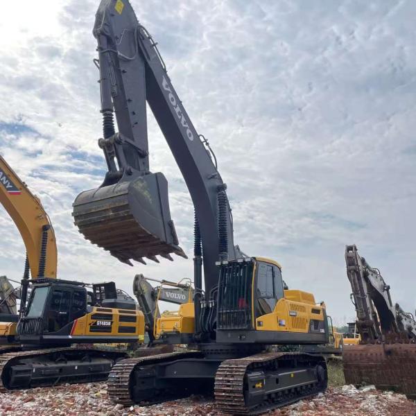 Quality Hydraulic Used Excavator Equipment VOLVO EC480 Fuel Efficient For Demolition for sale