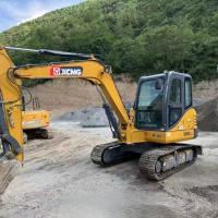 Quality Diesel Engine Used Mini Excavator Digger XCMG XE60DA Hydraulic Crawler Excavator for sale