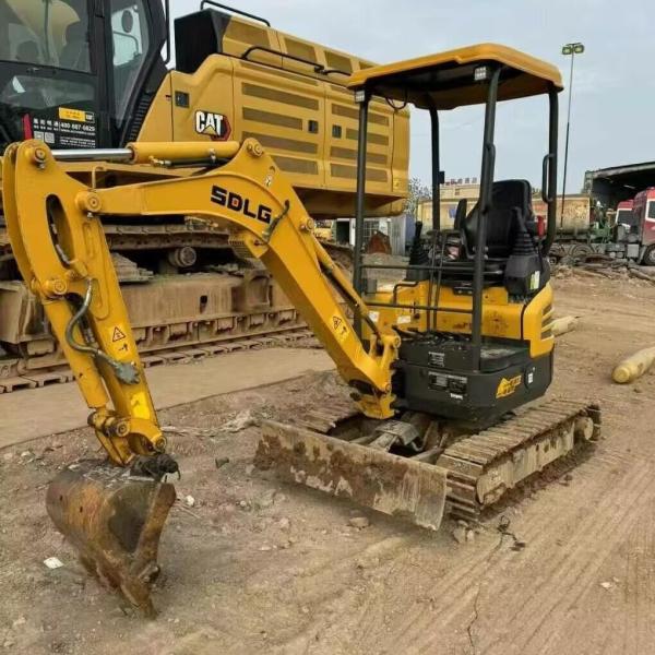 Quality Used Construction Machinery Mini Excavator Digger SDLG 16 85kW For Mining Work for sale