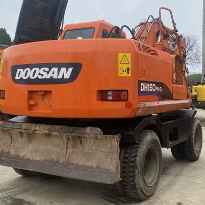 China City Building Used DOOSAN Excavator Doosan 150w-7 Second Hand Hydraulic Excavator for sale