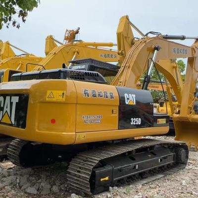 China 2024 Model Used CAT 325D Excavator with 1.19m³ Bucket and 6700mm Dig Depth for Heavy-Duty Work for sale