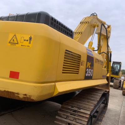China 2024 Used Komatsu PC350 Excavator with 24ton Working Weight 2.66m³ Bucket Capacity and 5.5km/h Maximum Walking Speed for sale