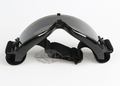 中国 PPEの規定の安全ガラスのAirsoft X800の黒色UV400の保護 販売のため