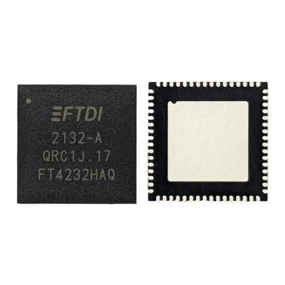 中国 SPI UARTインターフェイス64-QFN （9x9）が付いているFT4232HAQ-TRAYの集積回路IC 販売のため