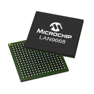 Cina Circuiti integrati CI, commutatore IC di LAN9668/9MX di Ethernet di 8 porti con il CPU 0C della corteccia A7 a +70C in vendita